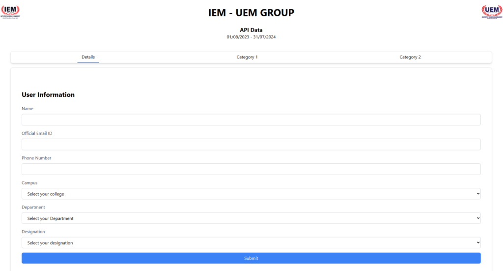 HR Performance Review System – IEMA